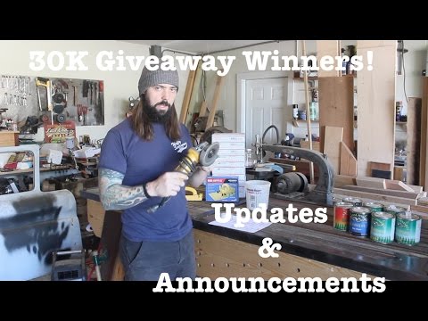 Updates, announcements and 30K Giveaway Winners!