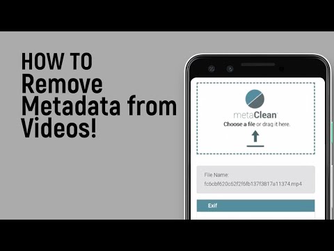How to Remove Metadata from Videos [easy]