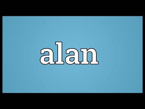 Alan Meaning