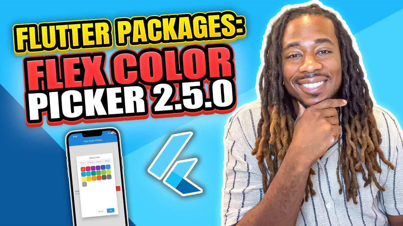 Unpacking Flutter Packages | Flex Color Picker v 2.5.0 | How To Use A Widget For Selecting Colors