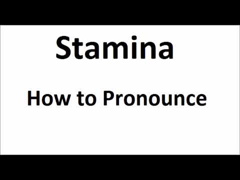 How to pronounce Stamina||How to say Stamina||Stamina Pronunciation||ABDictionary