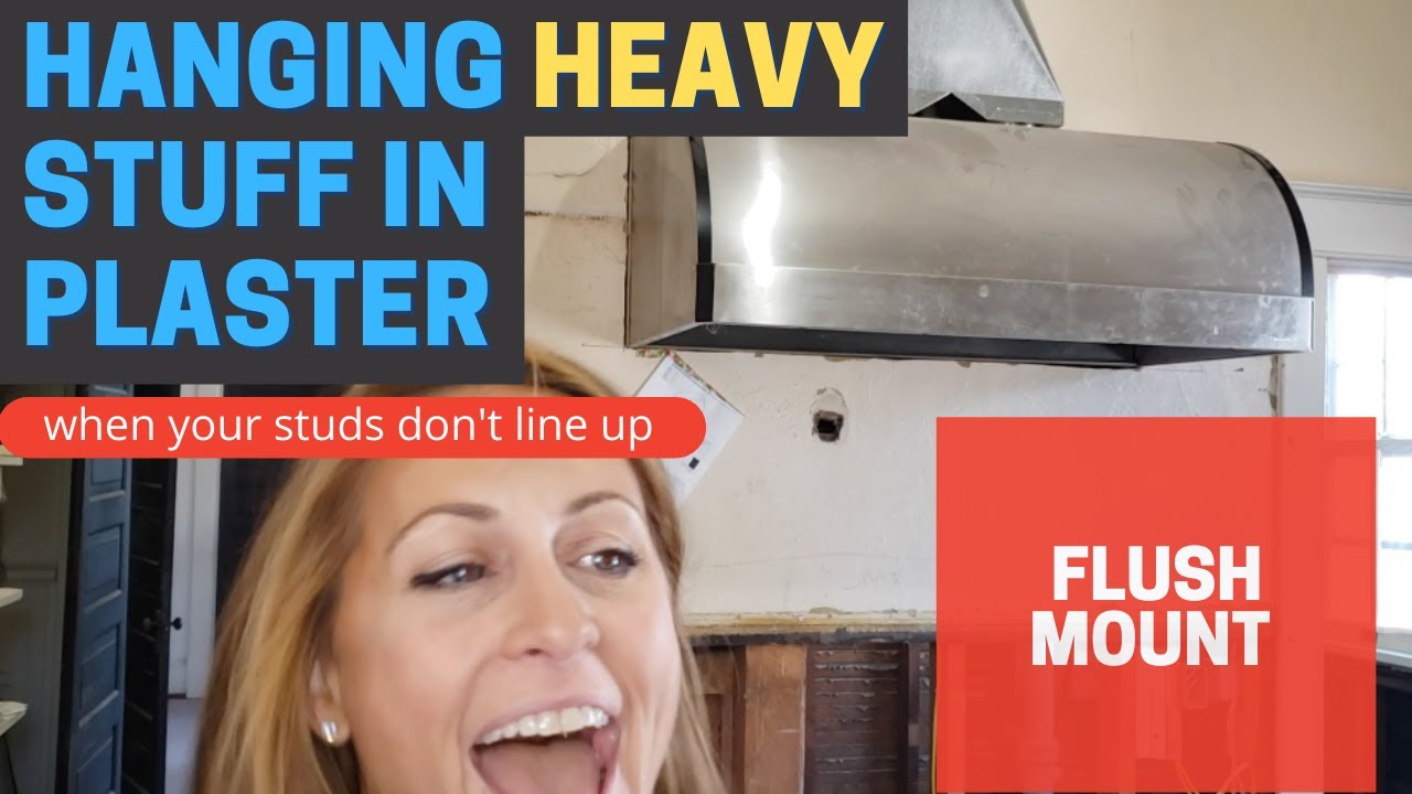 How to Install Kitchen Hood Vent in Plaster with No Studs