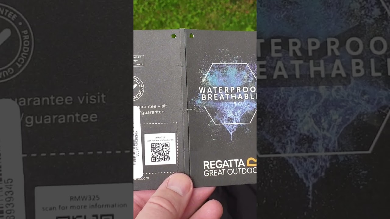 Testing and review the  Regatta Highton  RMW 325R waterproof trousers,     Isotex 10000 Stretch.
