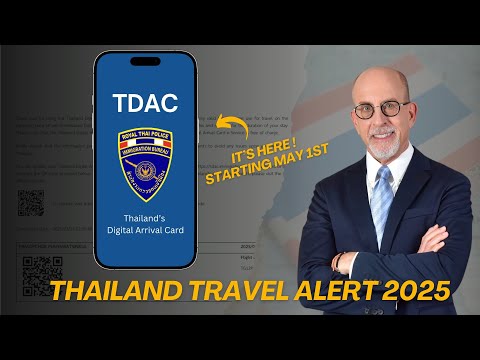 Thailand's New Digital Arrival Card 2025 (TDAC) – Do This Before Flying to Thailand