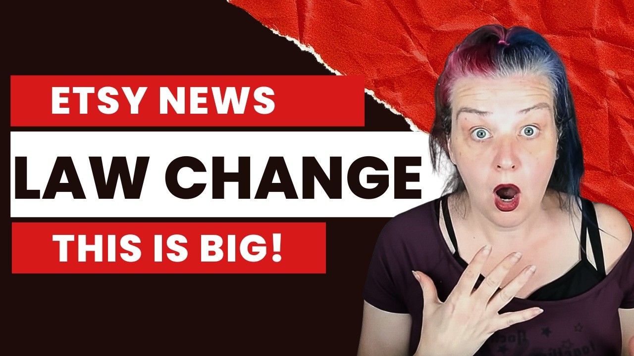 Etsy News. There is a Law Change that will impact many shops. Personalisation's and MORE