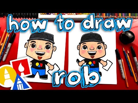 How To Draw Rob From Art For Kids Hub – Vivian Vaz