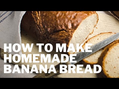How to make Banana bread (Best for beginners!)