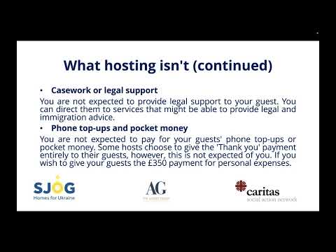 Homes for Ukraine: What hosting is and isn't
