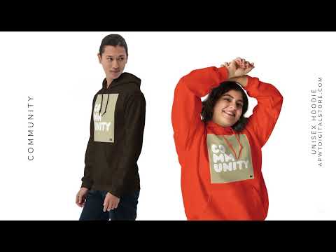 Sweatshirts - A Community in Beige Unisex Hoodie - The APWT Gift Shop