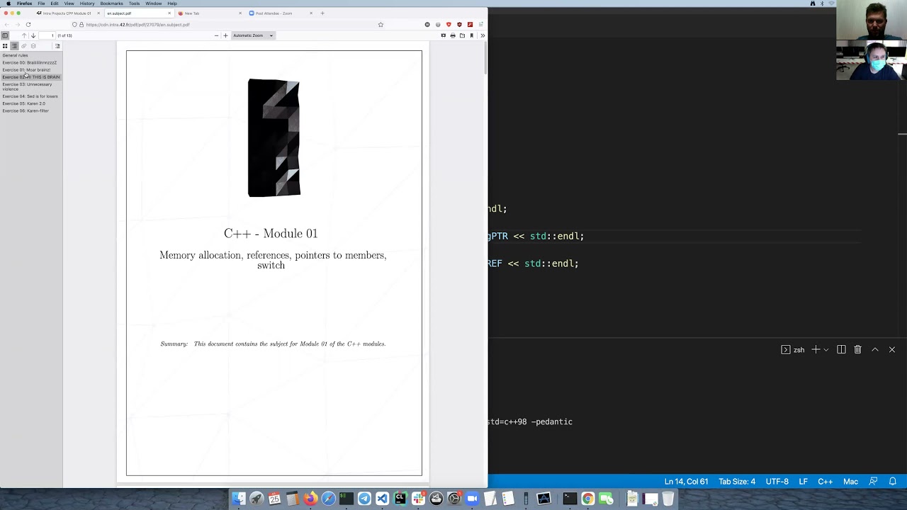 cpp Module 01 Evaluate school21 25.07.21 hviva