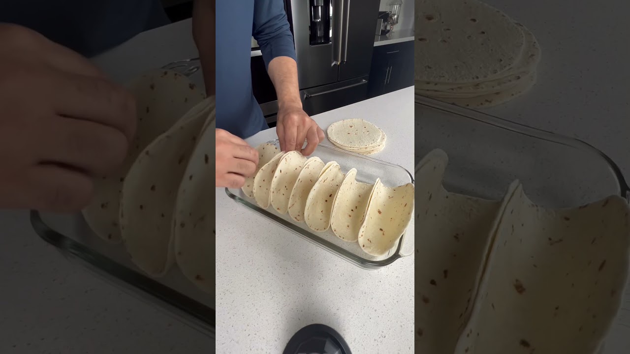 Easy way to make tacos 🌮 ￼