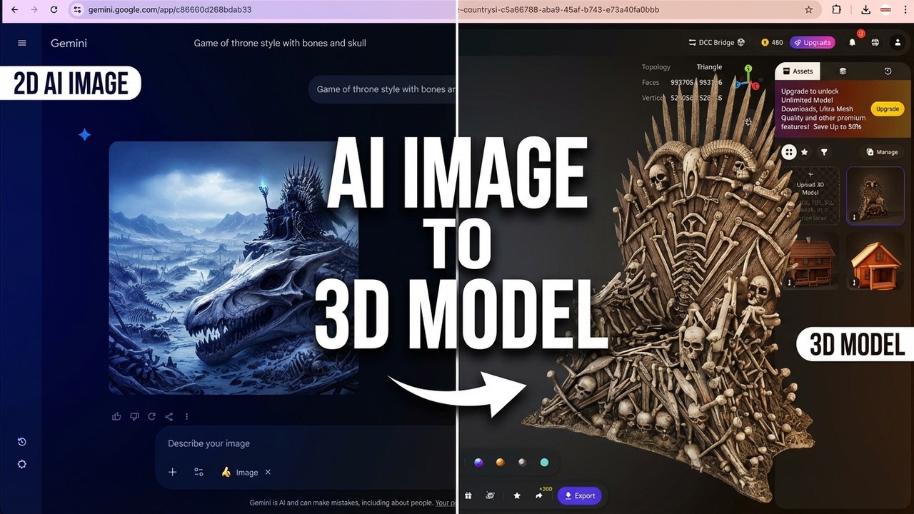 How I Convert 2D Images Into 3D in Seconds