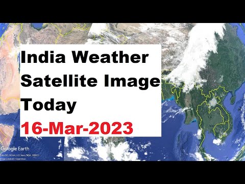 India Weather Satellite Image Today 16-Mar-2023 | India Weather #imd