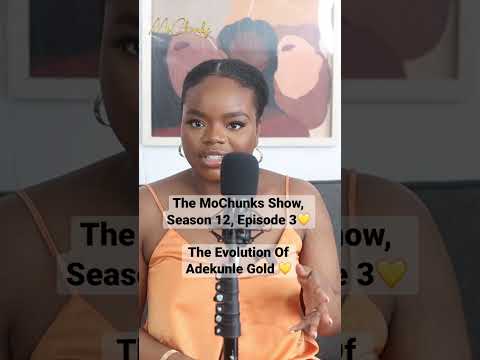 The Evolution Of Adekunle Gold???? Watch on @themochunksshow ????