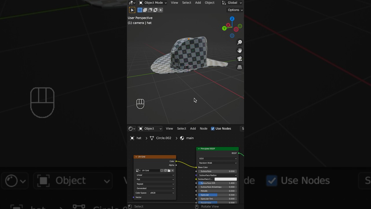 Create UV Grid - Blender Tips