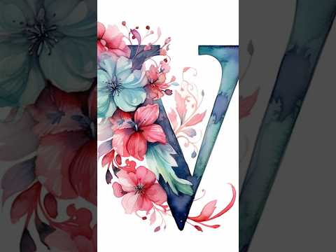 v letter is very beautiful letters. #shorts #viralshort #trendingshort