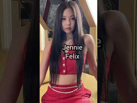 blackpink member bias in stray kids #blackpink #straykids #shorts