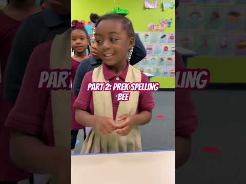Part 2: Prek Spelling Bee #vlog #prek #trending #kids #preschoolteacher #trendingvideo #preschool