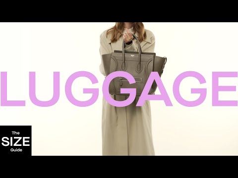 The Ultimate Size Guide for the Celine Luggage and Phantom | REBAG Luxury Handbags and More!