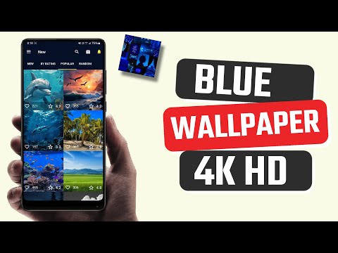 Best Blue Wallpaper 4K HD app for Android