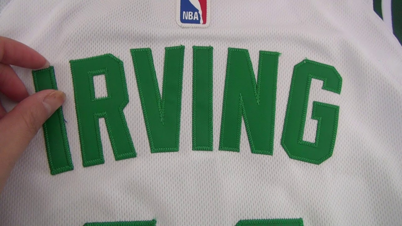 Boston Celtics #11 IRVING  White NBA  Jersey unboxing-jerseys.ru  review