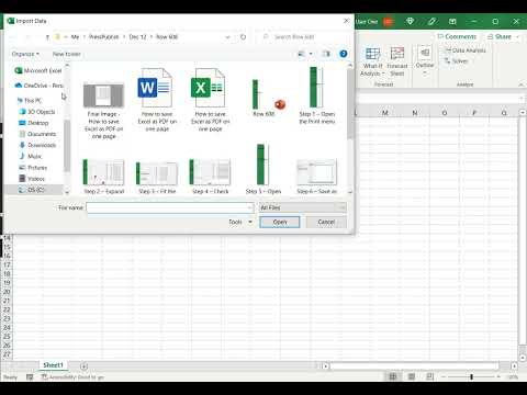 How to open JSON file in Excel