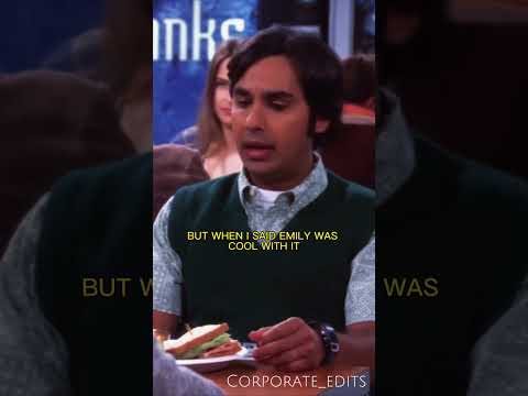 Raj is dating two women | The big bang theory | TBBT | Funny shorts