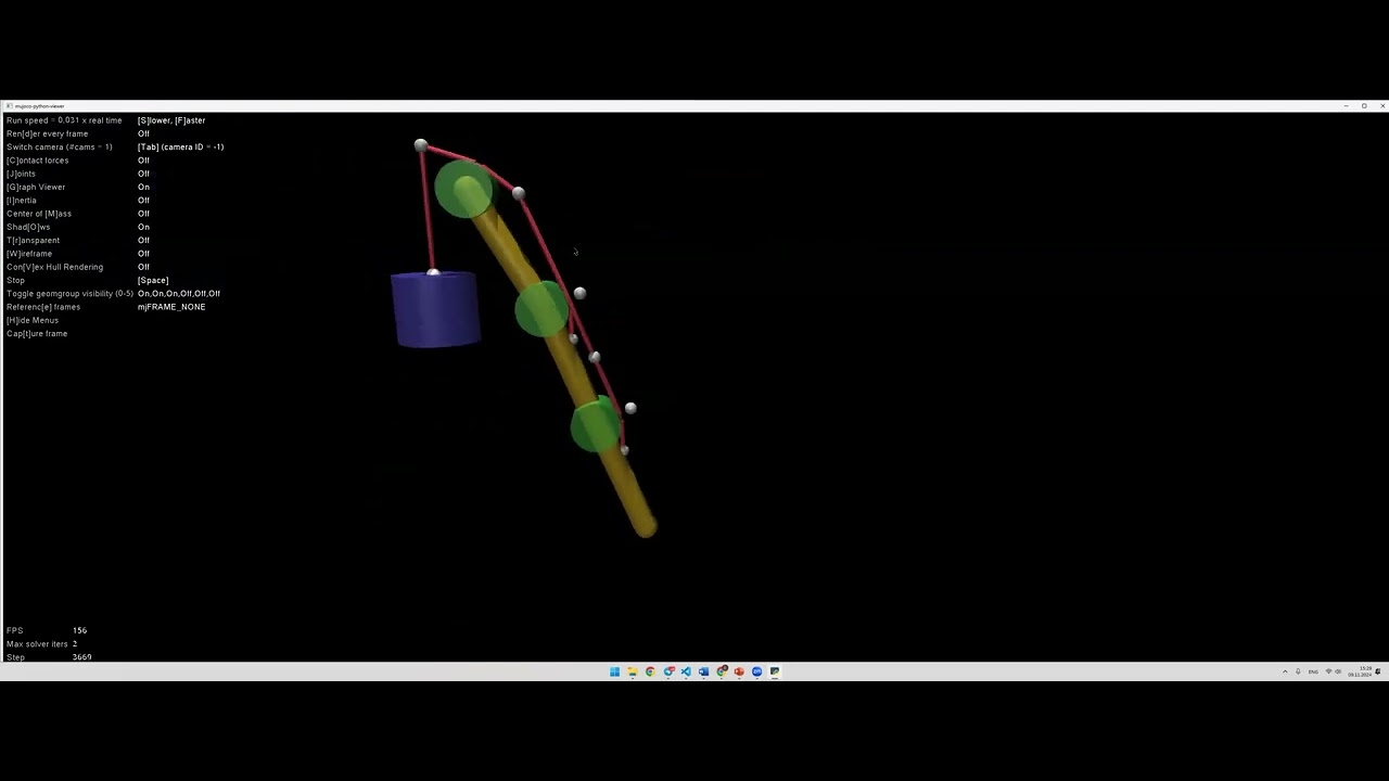SRS Practice 2: Introduction in MuJoCo