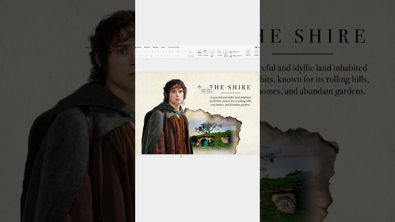 How to make a Zoom effect in PowerPoint  👀 #powerpoint #presentation