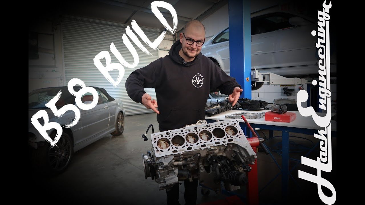 Inside the BMW B58 *with surprise failure!* - Hack Engineering B58 Build Episode 1