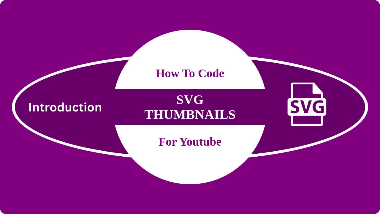 How To Code An SVG File From Scratch - Introduction
