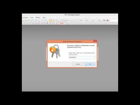 Opening An Encrypted PDF Email File Attachment