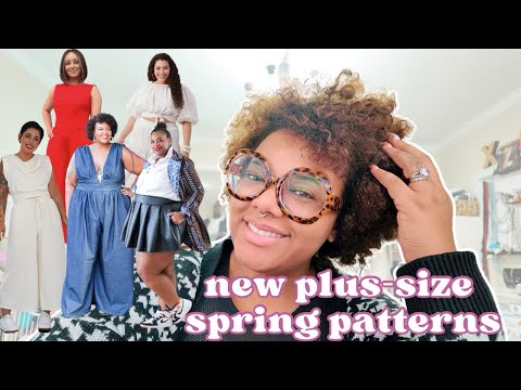 spring 2024 plus-size patterns | pattern review | aaronica sews