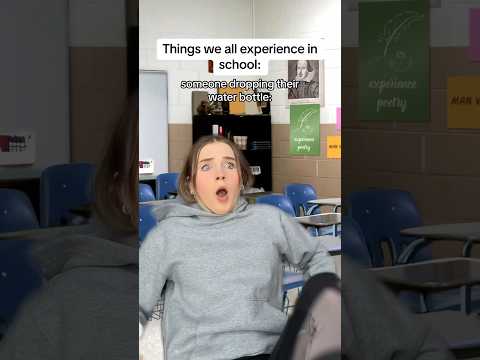Things we all experience in school #comedy #pov #relatable