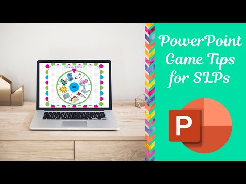 PowerPoint Game Tutorial for Speech Therapists - Computer Users