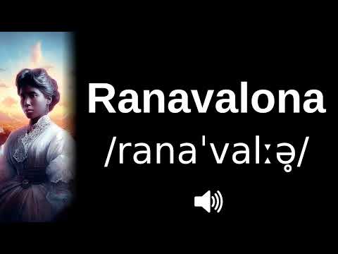 ๐ฒ๐ฌ How to pronounce Ranavalona (CORRECTLY!)