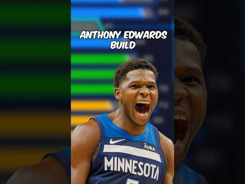 This 6’ 4” Anthony Edwards Build is AMAZING on NBA 2K25! #shorts