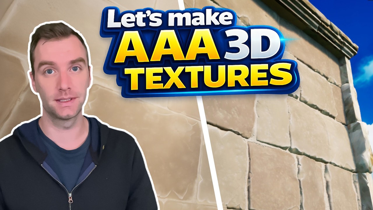 Stop Using Flat Textures — Make AAA 3D Textures (Parallax Mapping Guide)