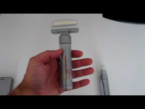 Silver Acrylic Paint Marker: Review- Montana Paint Pen 15mm & 50mm tips
