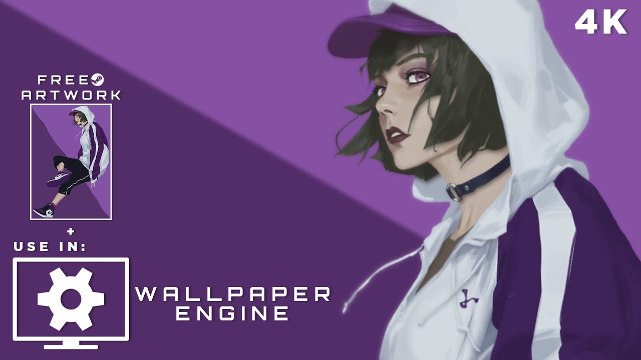 Punk Rock Girl [4K] | Live Wallpaper | Steam Artwork