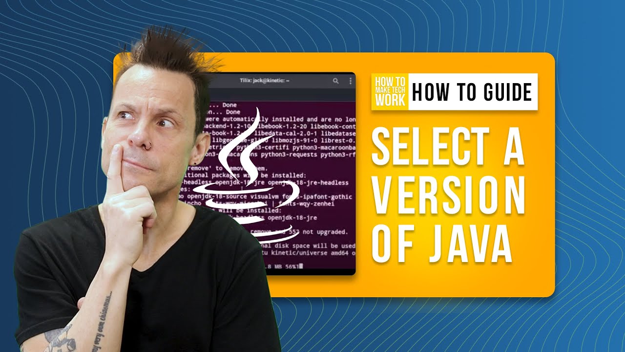 How to select which version of Java to use in Linux