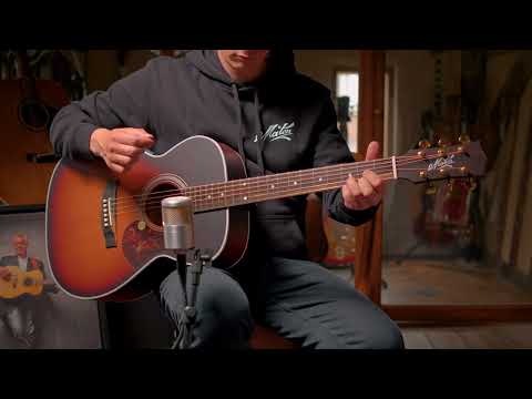 Maton Troubadour Traditional 2022 - Tobacco Sunburst Satin | Reverb