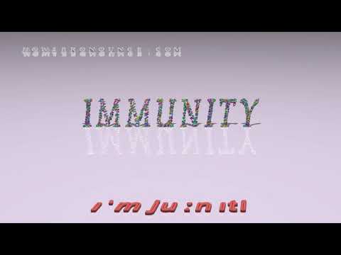 immunity - pronunciation + Examples in sentences and phrases