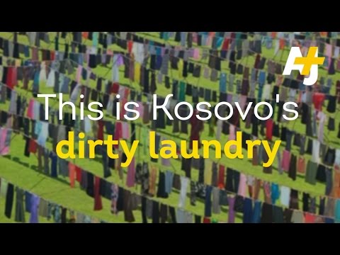 Kosovo Artist Hangs Dresses For 20,000 Wartime Rape Victims
