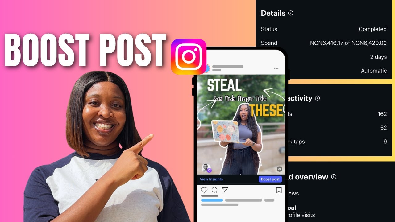 How to Boost a Post on Instagram