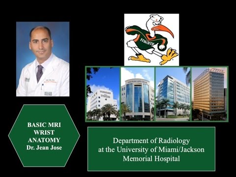 Interpretation of Wrist MRI: Detailed Anatomy