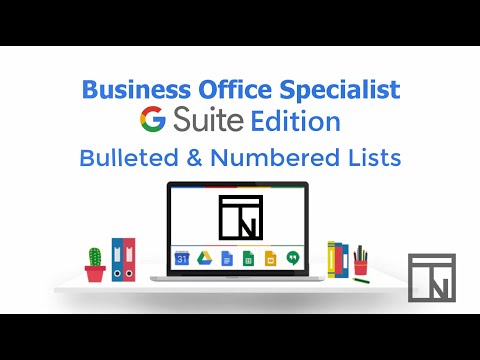 Bulleted and Numbered Lists
