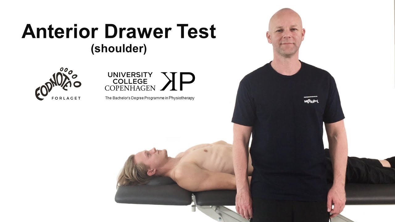 Shoulder - Anterior Drawer Test