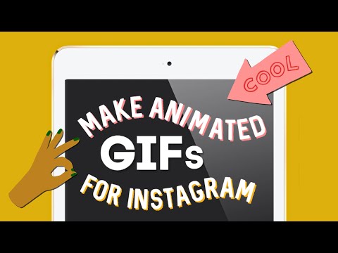 How to make GIFs for your instagram stories!