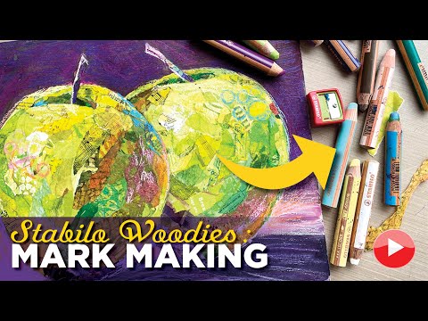 Mark Making with Woodies—Tutorial Tidbits